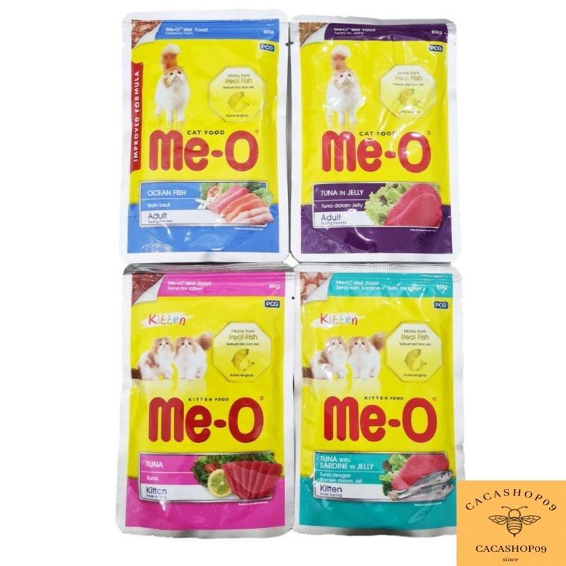 Jual Meo Pouch adult - Makanan Kucing Meo Pouch Sachet adult | Shopee ...