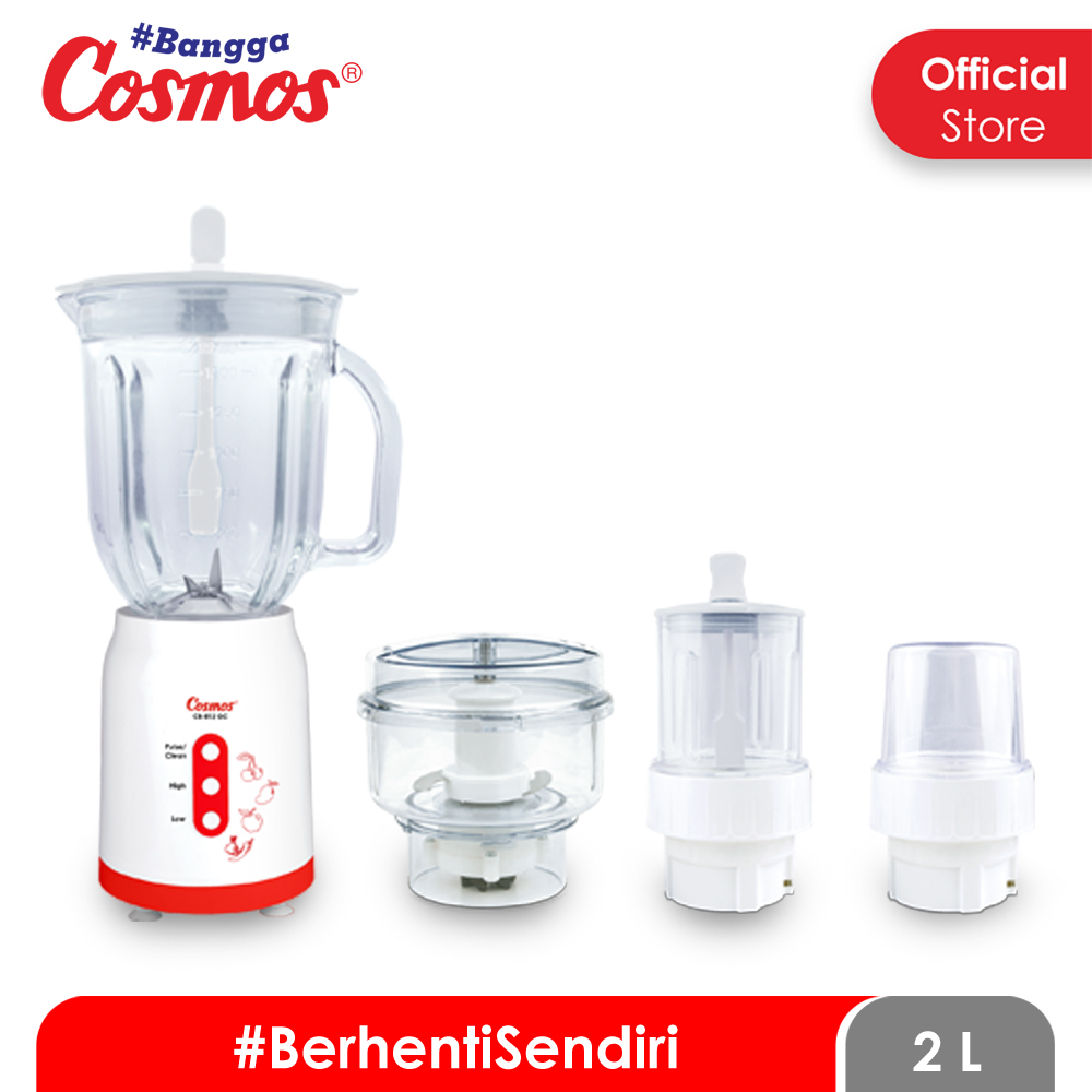 Jual Cosmos Blender 2L Goblet Kaca Plus Chopper Blenz CB 812 GC ...