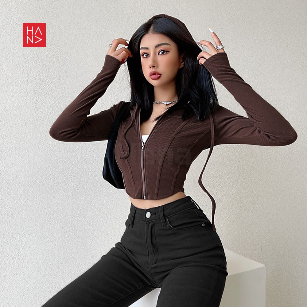 Jual Hana Fashion - Maureen Knit Jacket Wanita - JP024 | Shopee Indonesia