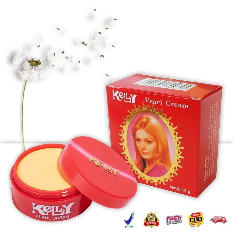 Jual KELLY Pearl Cream 5gr 15gr / Krim Wajah / Foundation / Cream Kelly ...