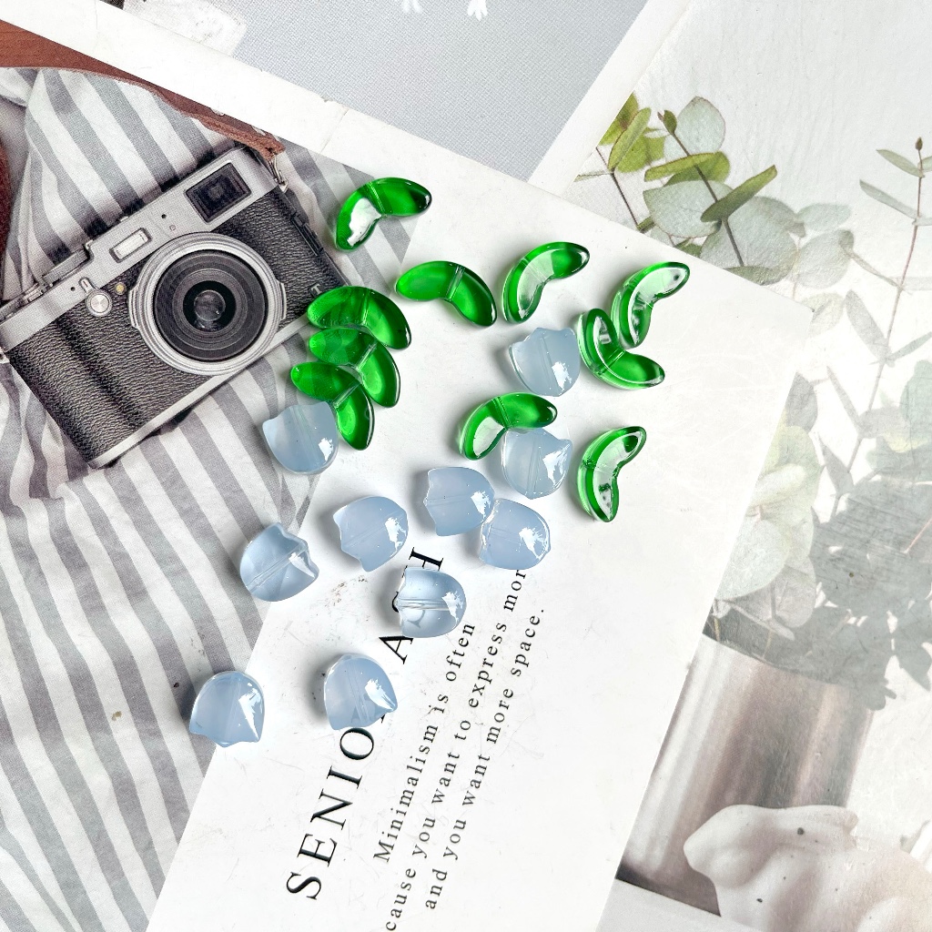 Jual 10 Set Manik-manik Kaca - Tulip type A | Shopee Indonesia