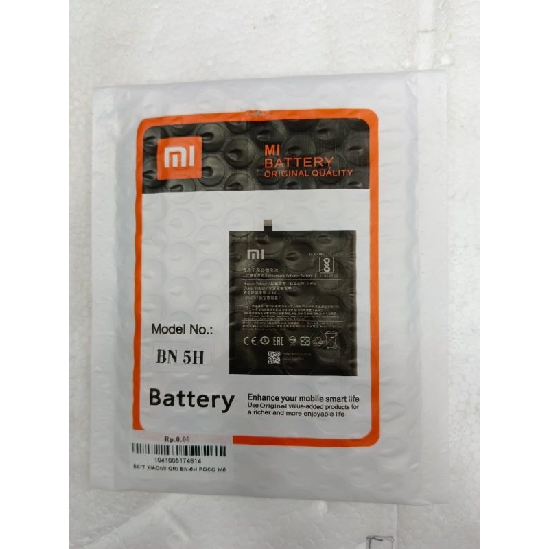 Jual BATTERY XIAOMI ORI POCO M5 (BN-5H) | Shopee Indonesia