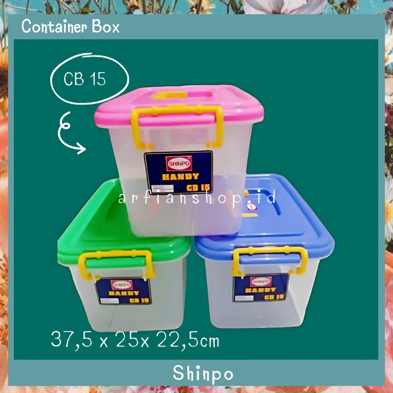 Jual Container Box CB 15 Liter Handy Shinpo / Kontainer Industri ...