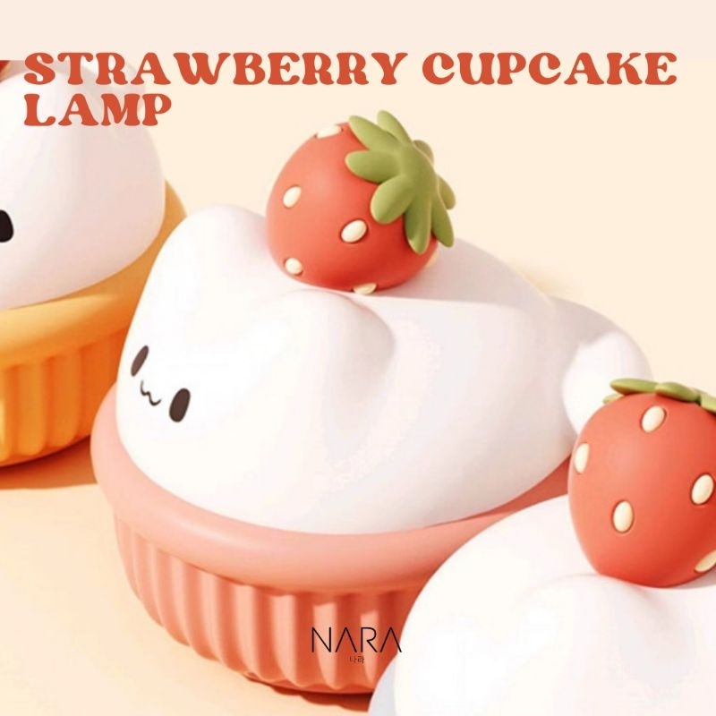Jual Strawberry Cupcake Lamp Lampu Meja Unik Premium Quality | Shopee ...