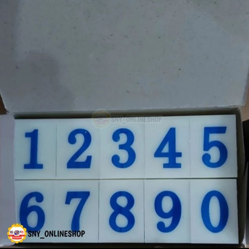 Jual Stamps Besar Angka 3cm Stampel Stempel Angka Jumbo Rakitan 3cm ...