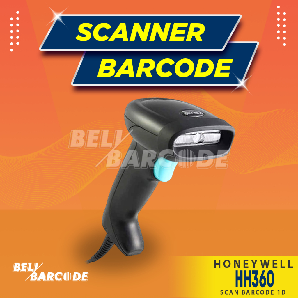 Jual Honeywell Youjie HH360 Scanner Barcode 1D Scan QR Data Bar HH-360 ...