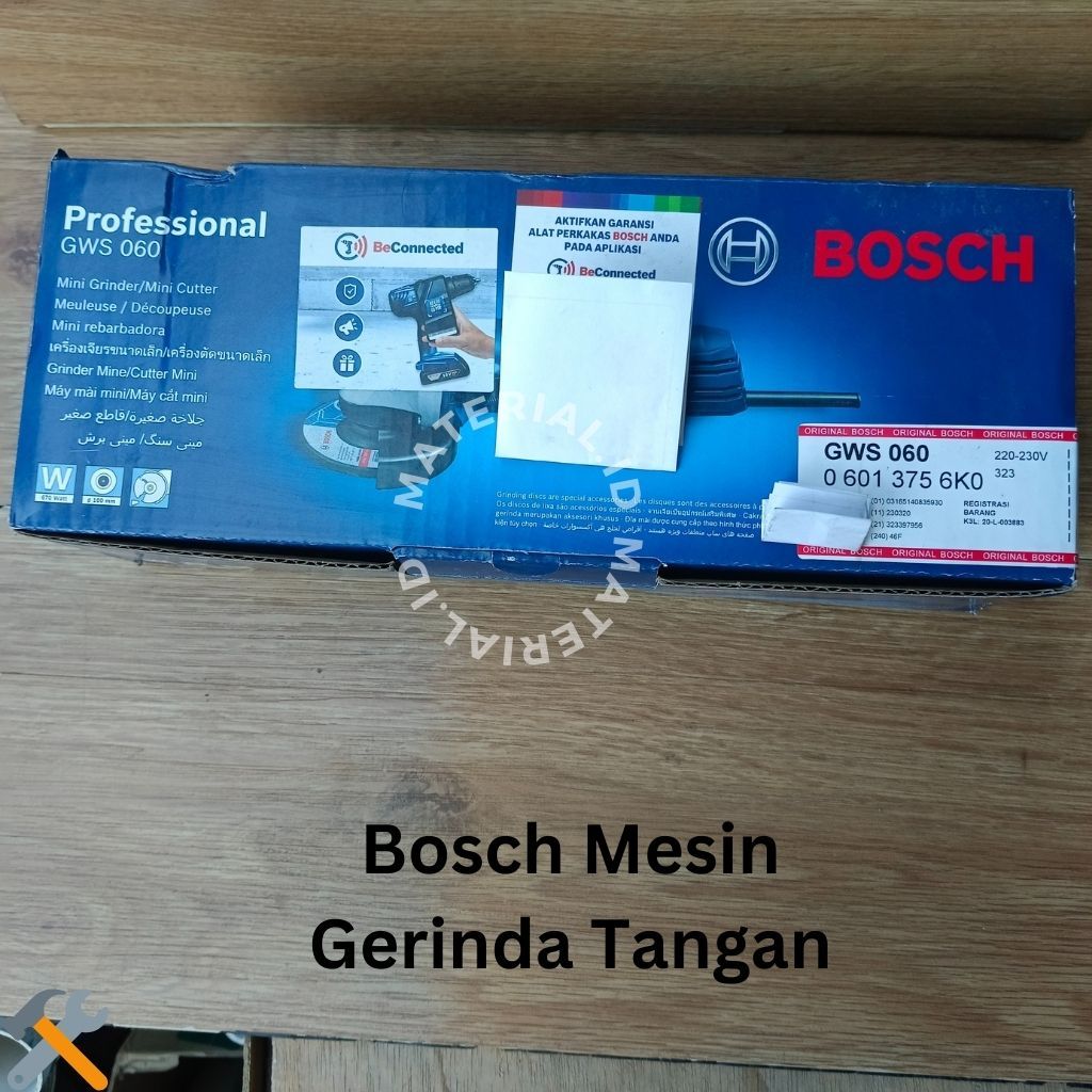 Jual Mesin Gerinda Bosch GWS 060 Angle Grinder 4 Inch 670 Watt Murah ...