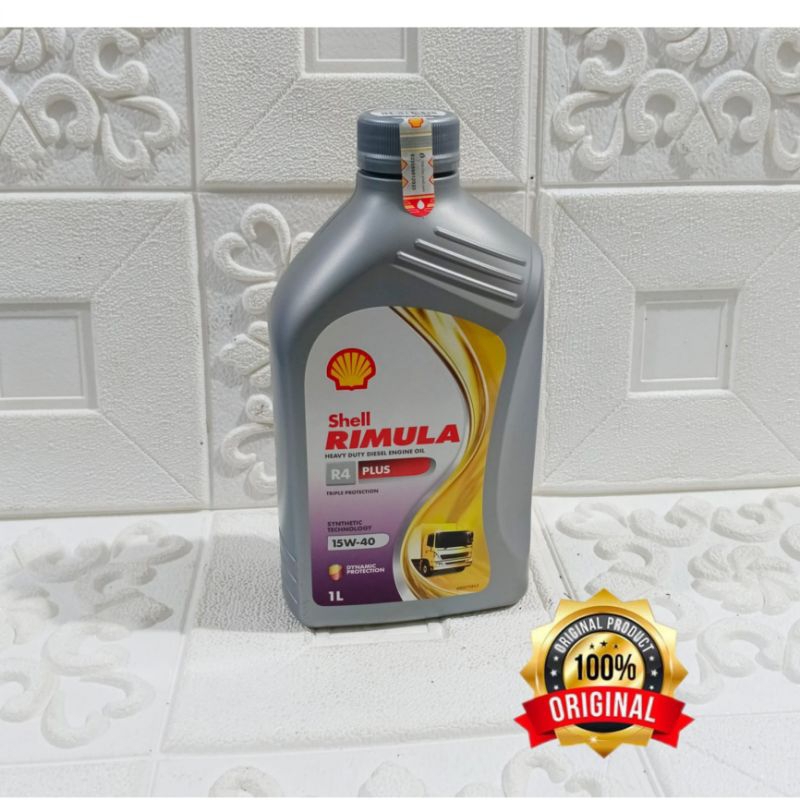 Jual Shell Rimula R4 Plus 15W40 (1L) | Shopee Indonesia