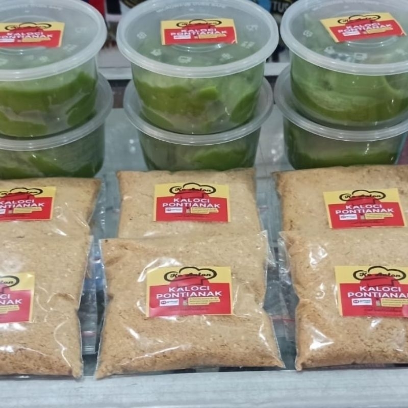 Jual Kaloci Pontianak varian original dan pandan suji | Shopee Indonesia