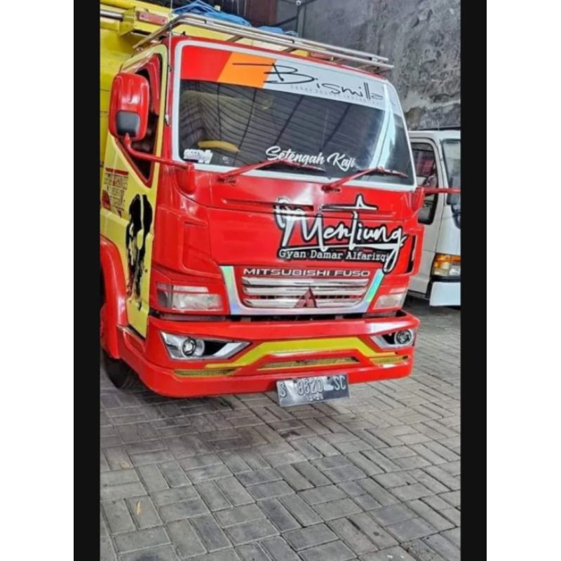 Jual Bumper Truk Canter Model JETBUS UNIVERSAL | Shopee Indonesia