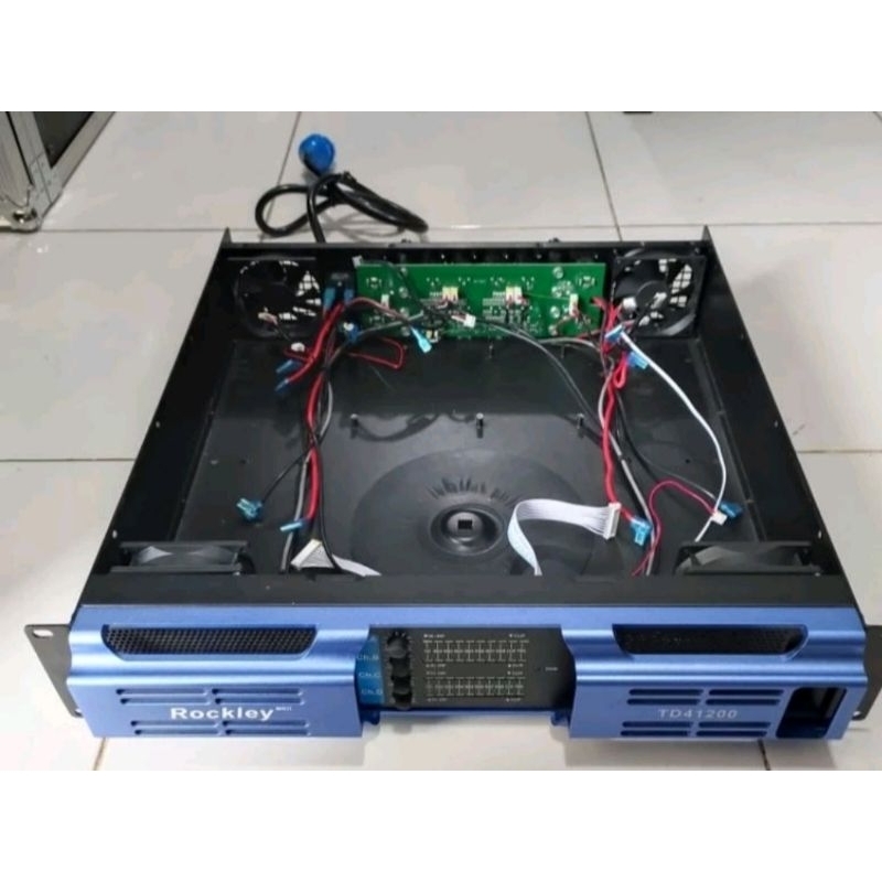 Jual Box power amplifier 2U 4 Chenel Komplit Aksesoris copotan power BU ...