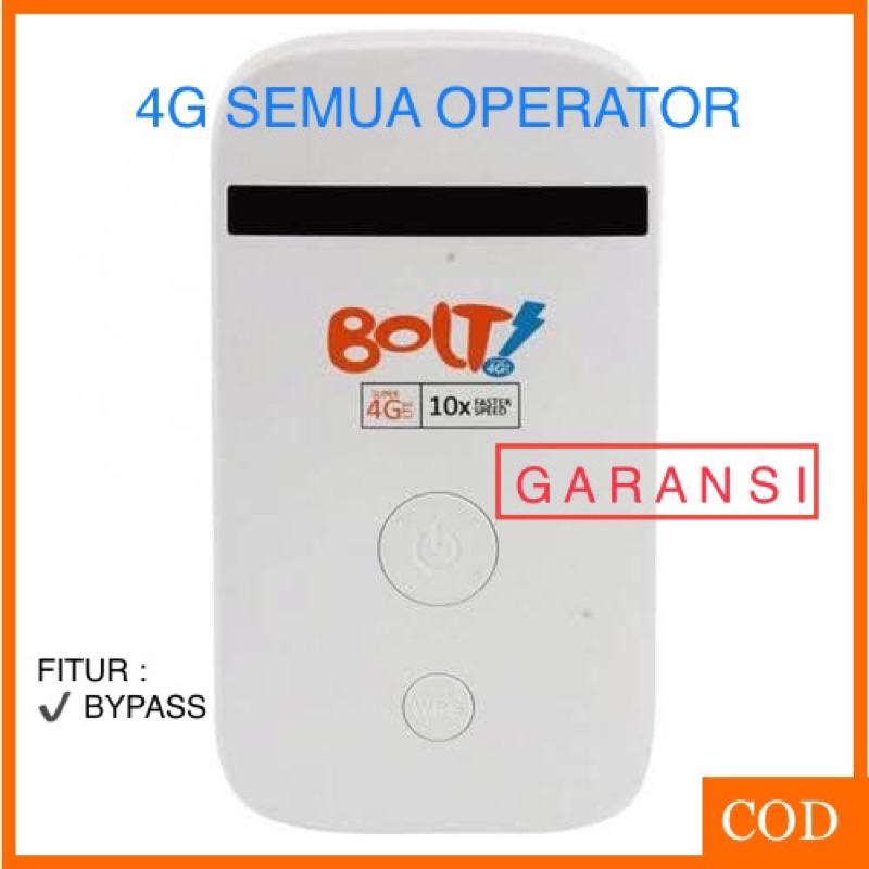 Jual Modem Wifi 4G Mifi Bolt ZTE MF90 Unlock All Operator BYPASS ...