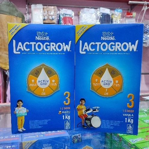Jual Ruang Gizi Susu Lactogrow 3 Activ Gro Usia 1-3 Tahun Rasa Vanilla ...