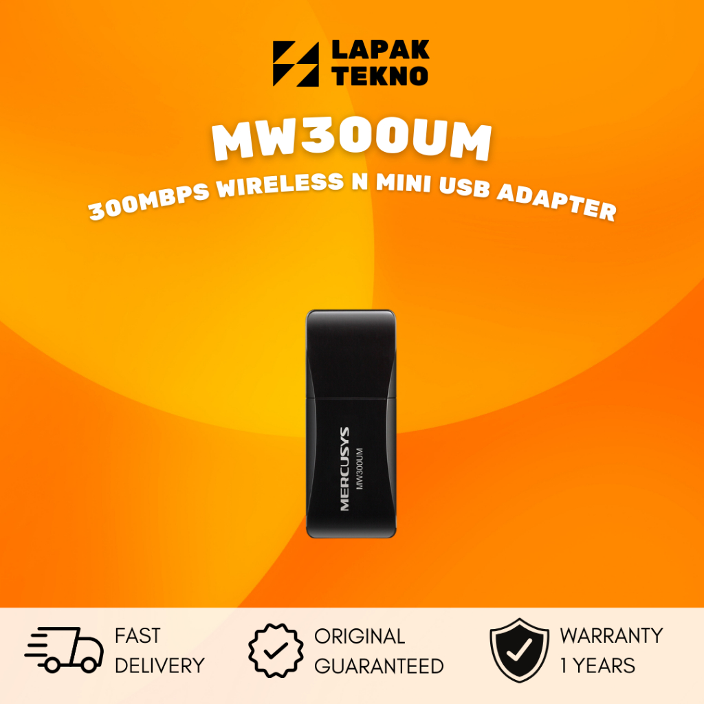 Jual MERCUSYS MW300UM N300 Wireless Mini USB Adapter | Shopee Indonesia Jual MERCUSYS MW300UM N300 Wireless Mini USB Adapter | Shopee Indonesia