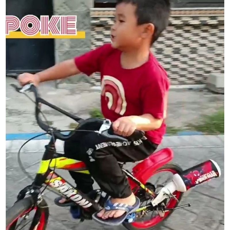 Jual Knalpot sepeda ontel POWER SPOKE | Shopee Indonesia