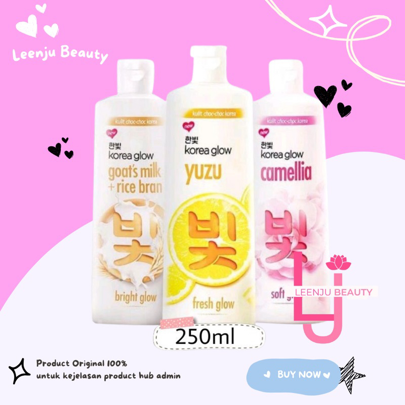 Jual KOREA GLOW Body Wash Sabun Mandi Botol 250ml | Shopee Indonesia