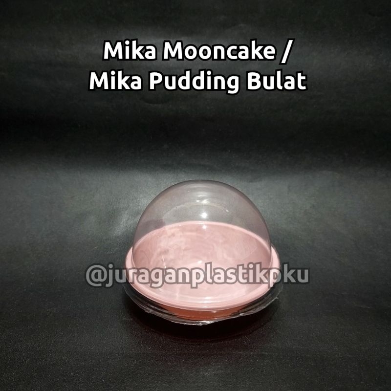 Jual Mika Mooncake / Mika Pudding Mini Bulat | Kemasan Makanan Mochi ...
