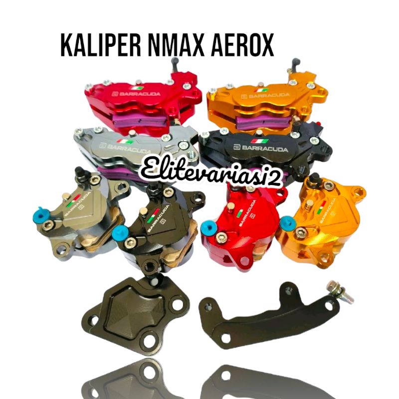 Jual Kaliper 2piston 4piston Set Breket Variasi Motor Yamaha Nmax Old, Nmax New, Aerox New ...