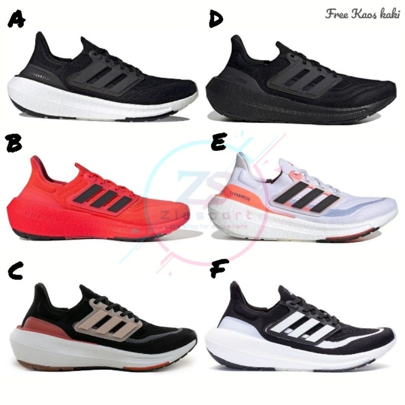 Jual Sepatu Best Pria ultra Boost light 23 varian Colour Running ...