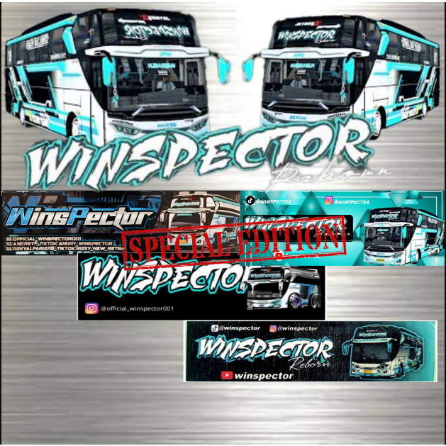 Jual Stiker bus winspector terbaru | Shopee Indonesia