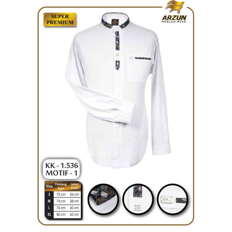 Jual koko khusus putih , ar zun & Al raz, koko modern ,terbaru , koko ...