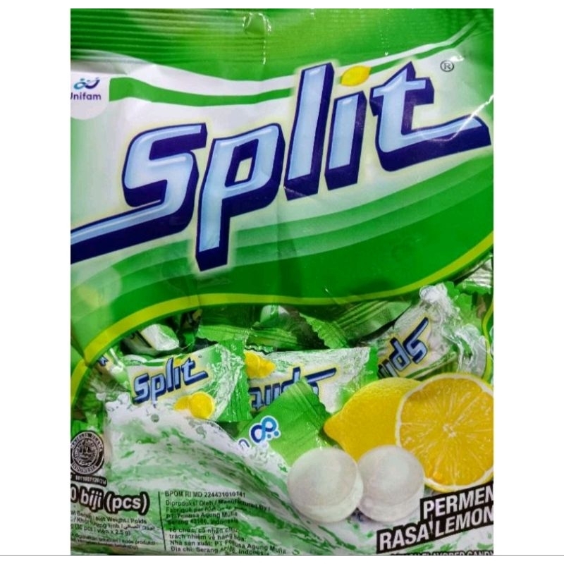 Jual Permen Split Permen Rasa Lemon isi 30biji | Shopee Indonesia