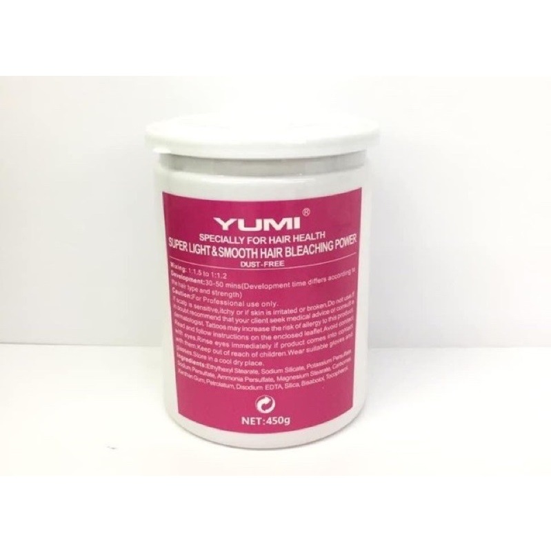 Jual YUMI Bleaching Powder Level 450gr PREMIUM Grade | Bubuk Bleaching ...