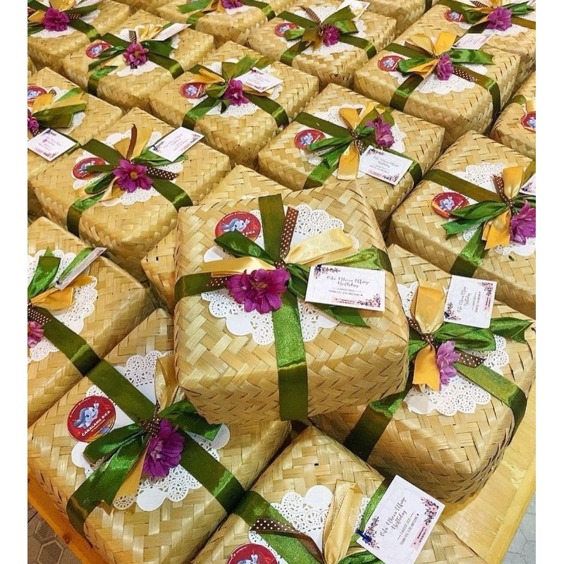 Jual Besek 20x20 Besek Natural | Besek Nasi 20x20 | Besek Bambu ...