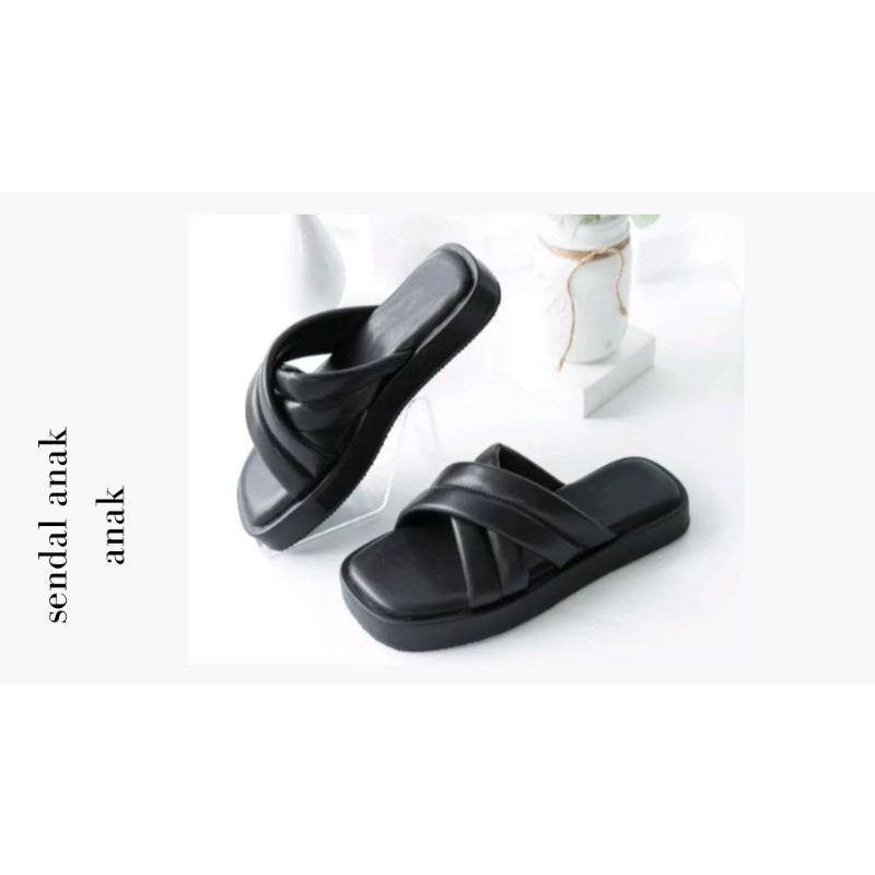 Jual SENDAL CEWE DEWSA SELOP SILANG TRBARU T7 | Shopee Indonesia