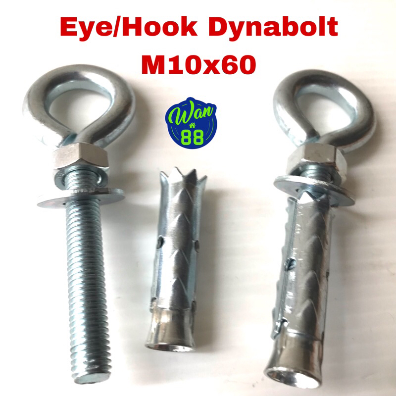 Jual Eye / Hook Dynabolt M10x60 | Shopee Indonesia