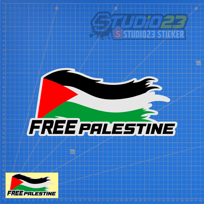 Jual Stiker Palestine Indo, Free Palestine, Save Palestine Cutting ...