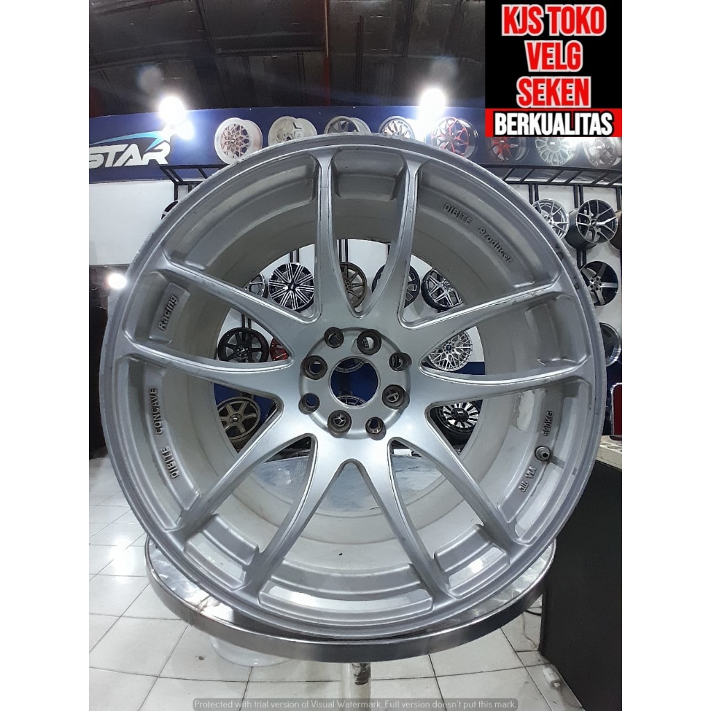 Jual MENJUAL VELG RACING SECOND TERMURAH BERKUALITAS BUAT MOBIL RAIZE TYPE G ROCKY CIVIC VTI LGX ...