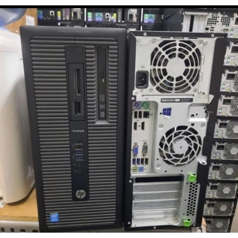 Jual PC HP PRODESK TOWER 600 G1 KOSONGAN SUPPORT GEN 4 KONDISI FISIK ...