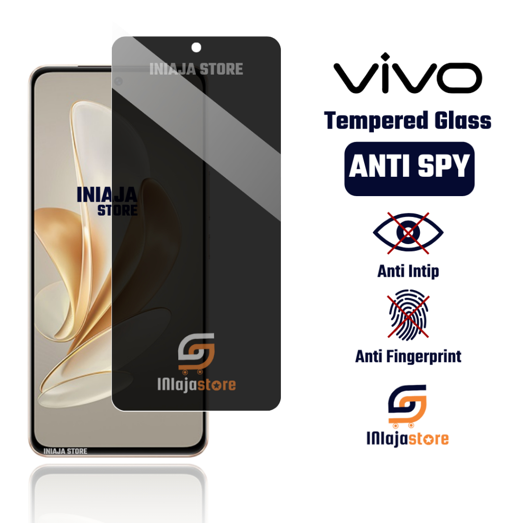 Jual Tempered Glass Anti Spy Vivo V29e 5G V27e V20 V20 Pro V20 Se V21 V21 5G V21e V21e 5G V23 ...