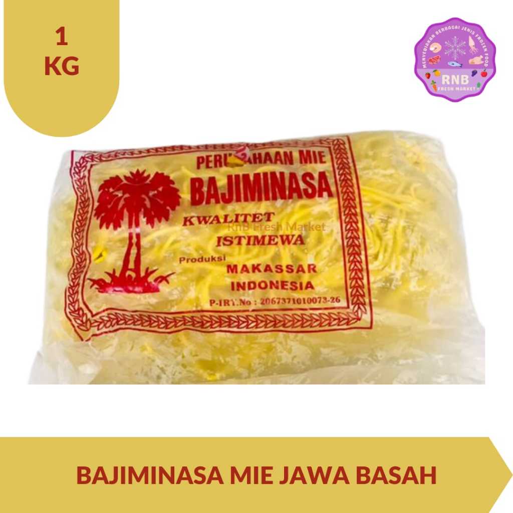 Jual Bajiminasa Mie Jawa Basah 1 Kg | Shopee Indonesia
