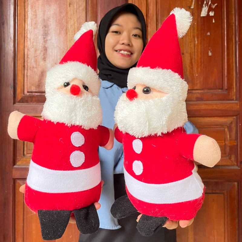 Jual BONEKA SANTA CLAUSE S/ Mainan Anak Santa/ Boneka Hari Natal/ Kado ...