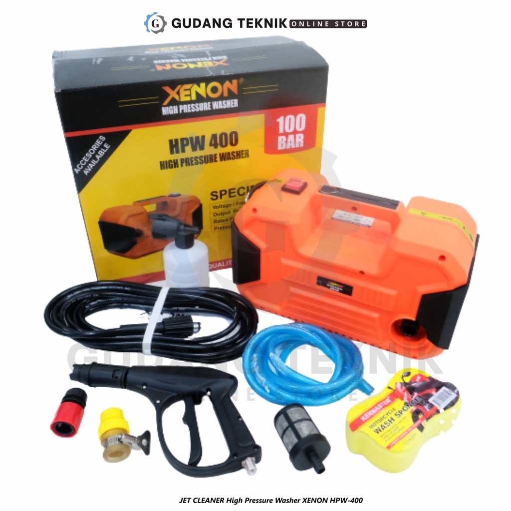 Jual Mesin Cuci Steam Mobil Motor HPW400 XENON x SUPERWASH70 STARKE ...