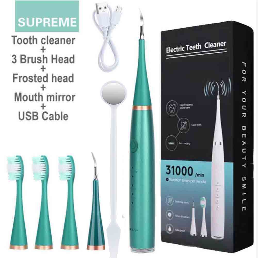 Jual Dental Scaling Alat Pembersih Karang Gigi Sonic Elektrik 1 Set 5 ...