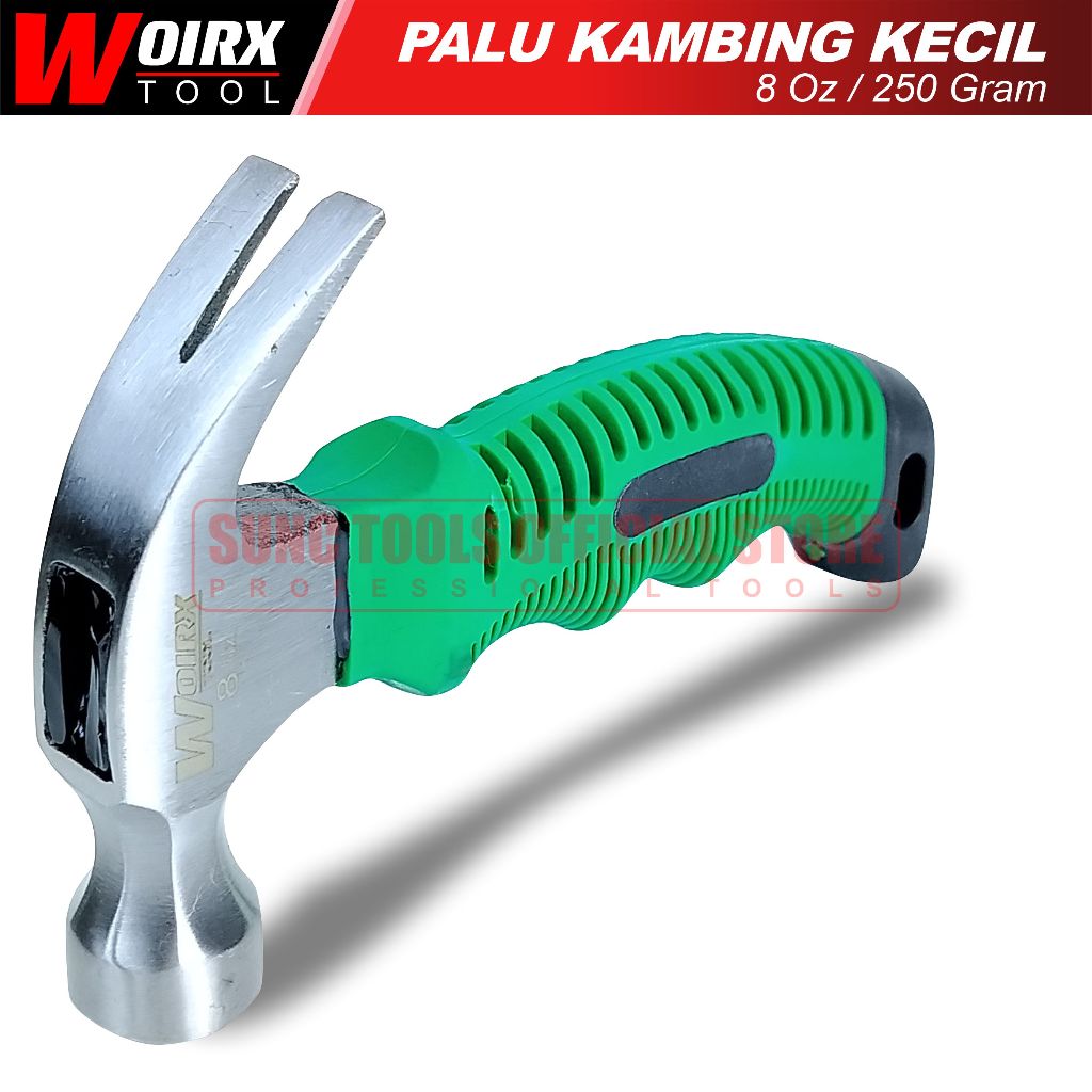 Jual WOIRX TOOL Martil Palu Kambing Mini Gagang Fiber 8 oz (0.25 kg ...