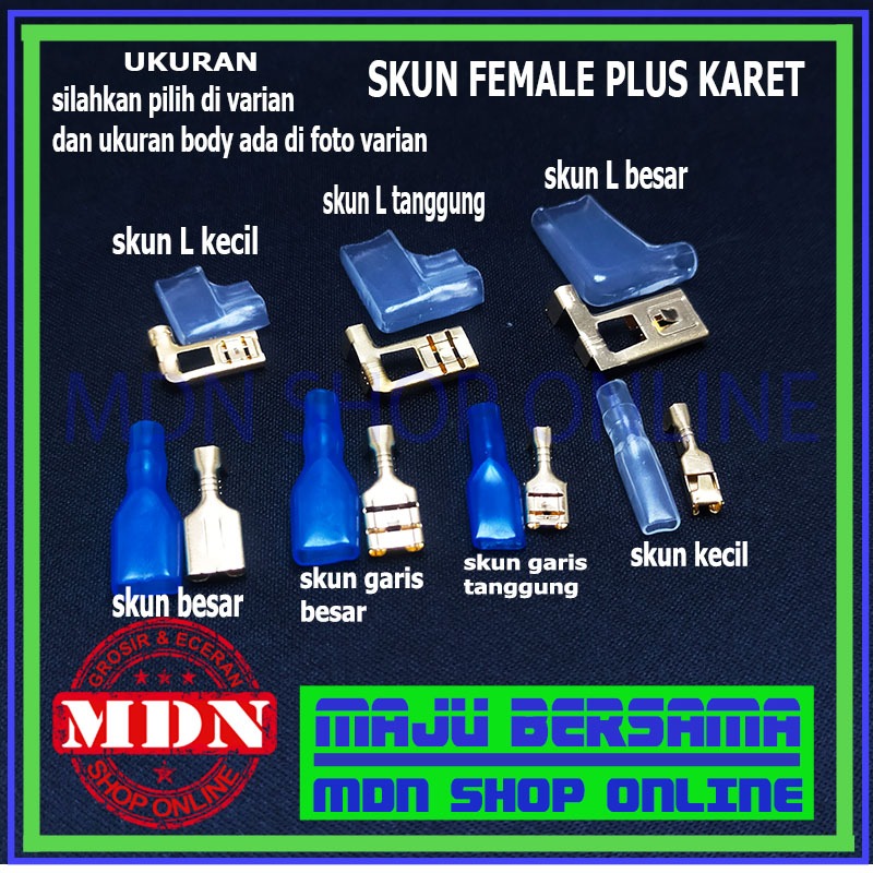 Jual Skun female 1set plus karet | Shopee Indonesia