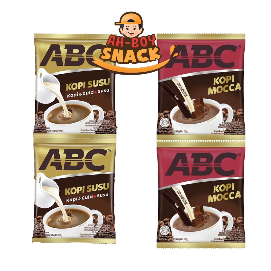 Jual KOPI ABC SUSU RENCENGAN (10 SACHET X 30GR) - KOPI ABC SUSU & KOPI ABC MOCCA | Shopee Indonesia