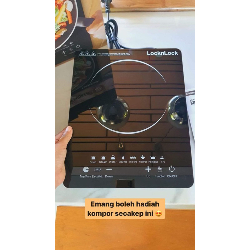 Jual INDUCTION COOKER BY LOCK AND LOCK | Shopee Indonesia