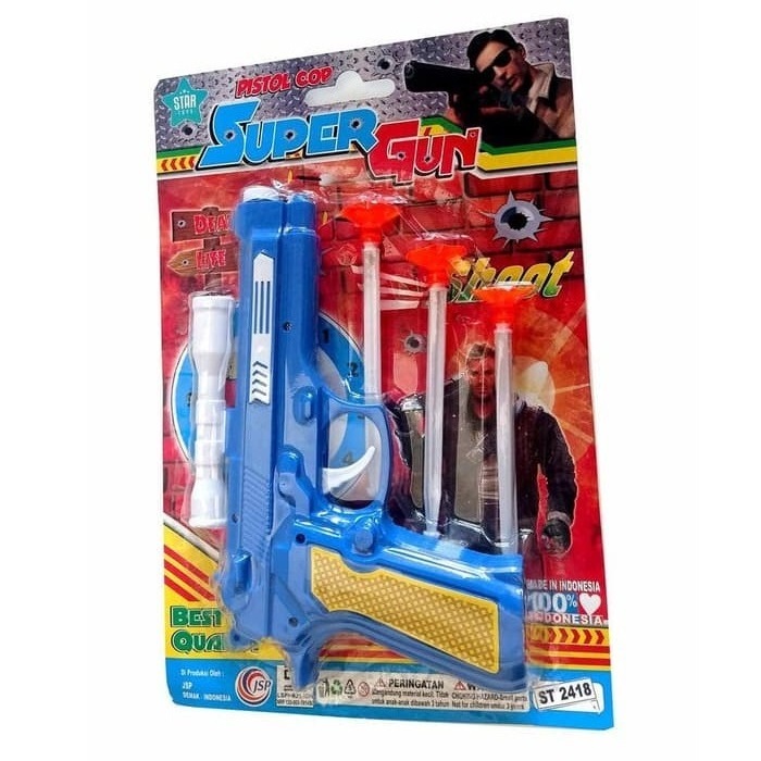 Jual Mainan Pistol dengan Peluru Karet Mainan Anak Pistol Pistolan ...