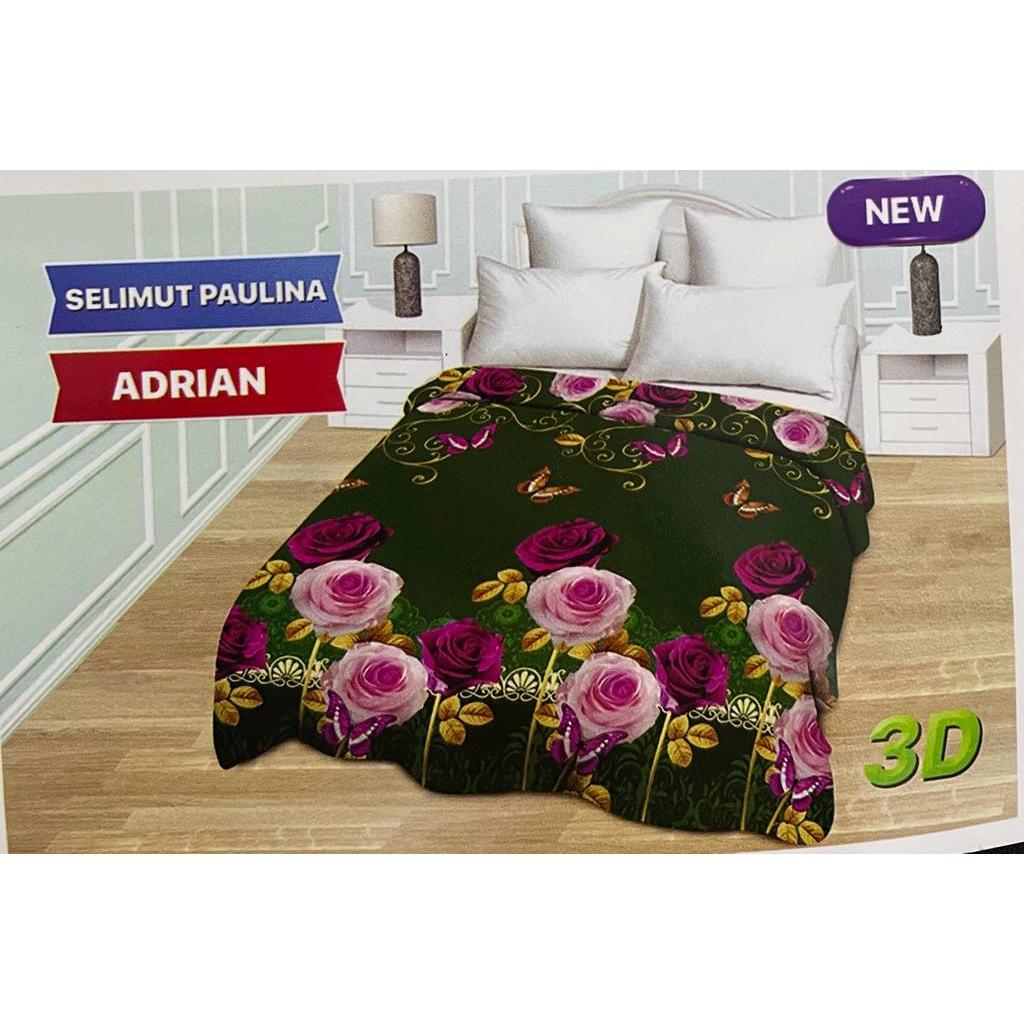 Jual ORIGINAL SELIMUT BONITA 3D - PAULINA Uk 160X200 - MOTIF DORAEMON ...