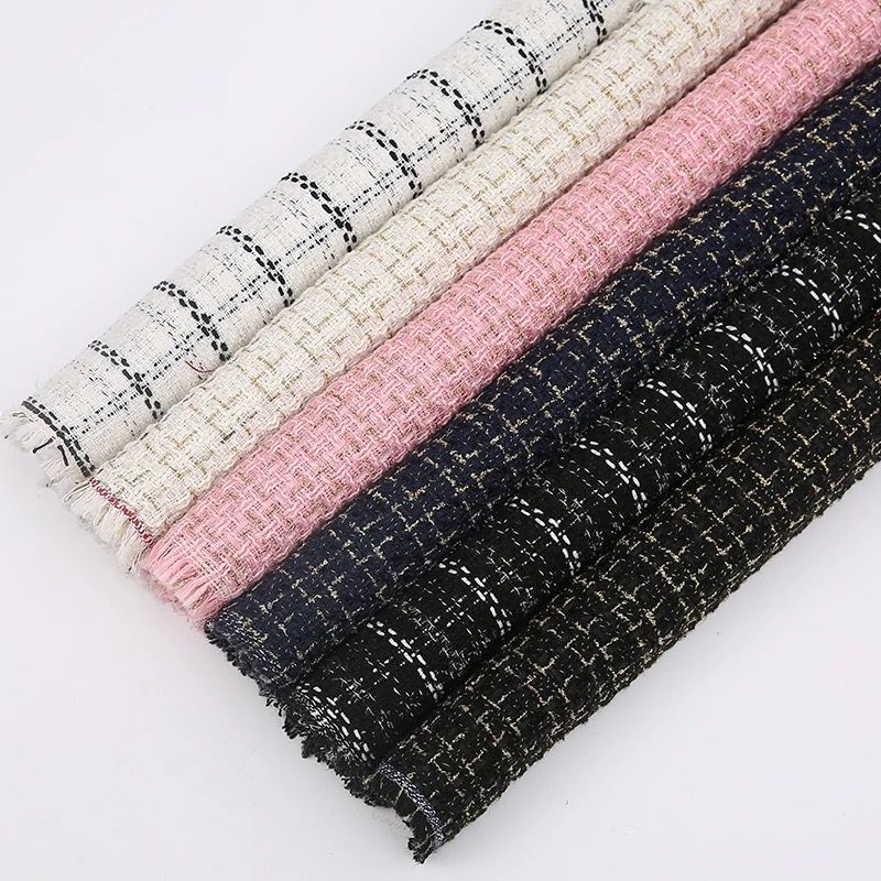 Jual [NEW] 150X50CM KOREAN TWEED WRAPPNG FLOWER BAHAN TWEED CHANEL ...