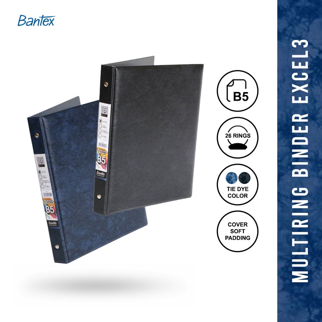 Jual Bantex Binder Polos B5 26 Ring Softpad Cover | Shopee Indonesia