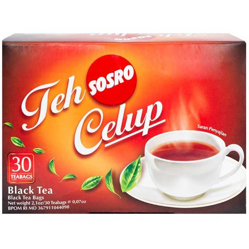 Jual SOSRO Teh Celup Hitam 30 Kantung Celup | Shopee Indonesia