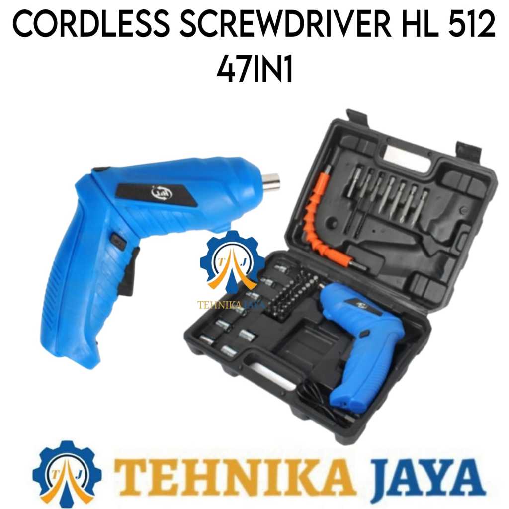 Jual Hl 512 Mesin Bor Cordless Obeng Mini 47 In 1 Set 4 2v Screwdriver