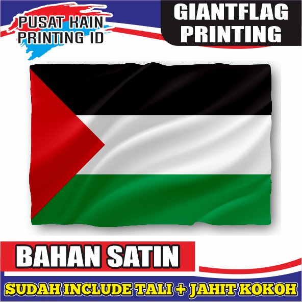 Jual BENDERA PALESTINA // GIANT FLAG PALESTINA // BENDERA BESAR ...