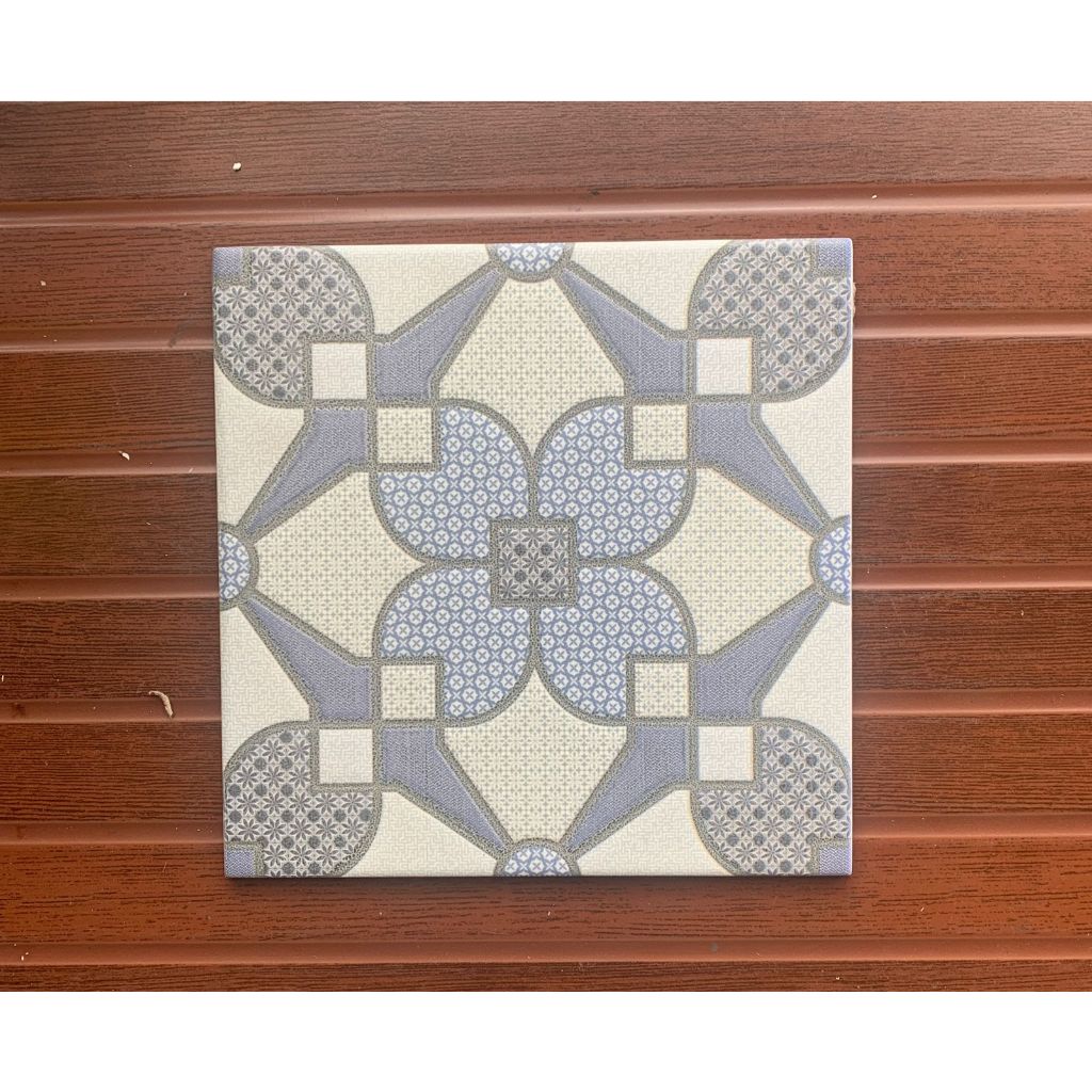 Jual KERAMIK MULIA 20X20 CESARE BLUE / KERAMIK LANTAI WC TOILET KAMAR ...